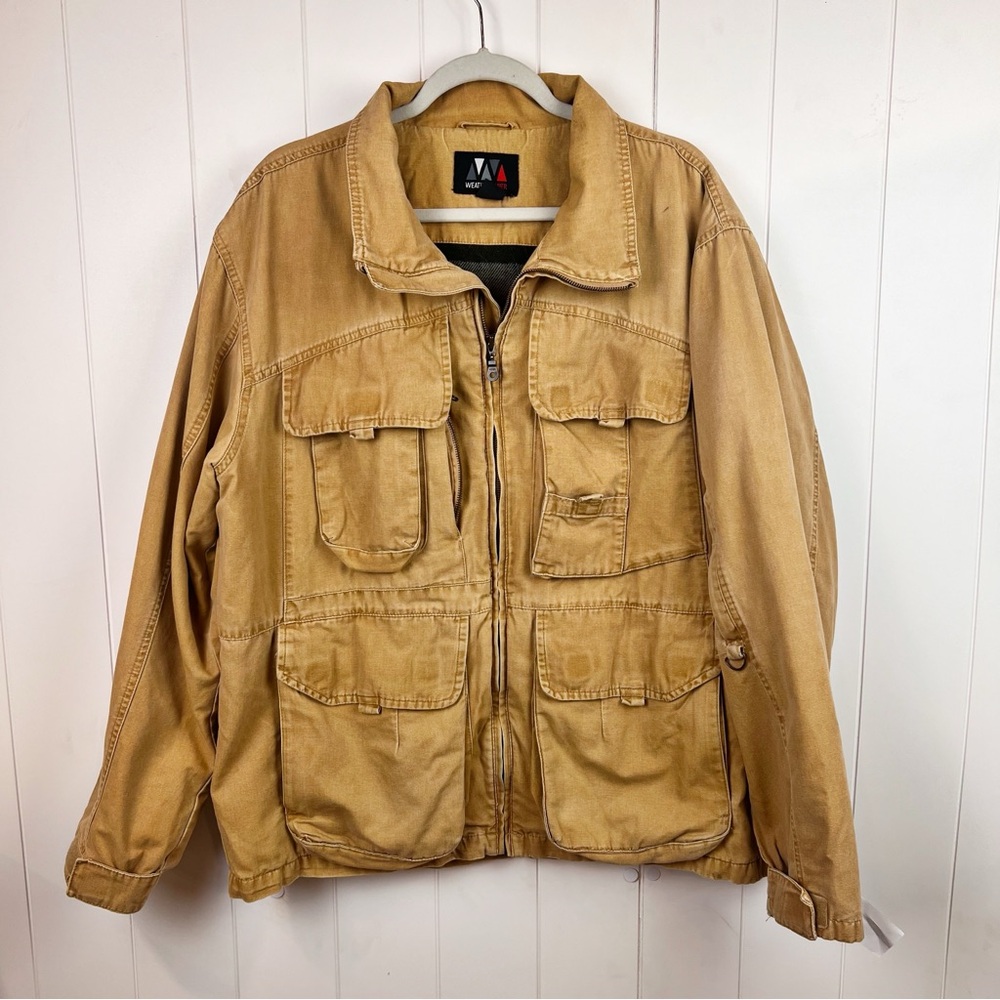 Weather Tamer Mens Chore Coat Field Jacket Flannel Li… - Gem